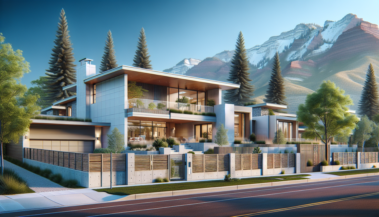 Elevate Your Curb Appeal with These Modern Concrete Fence Designs ...